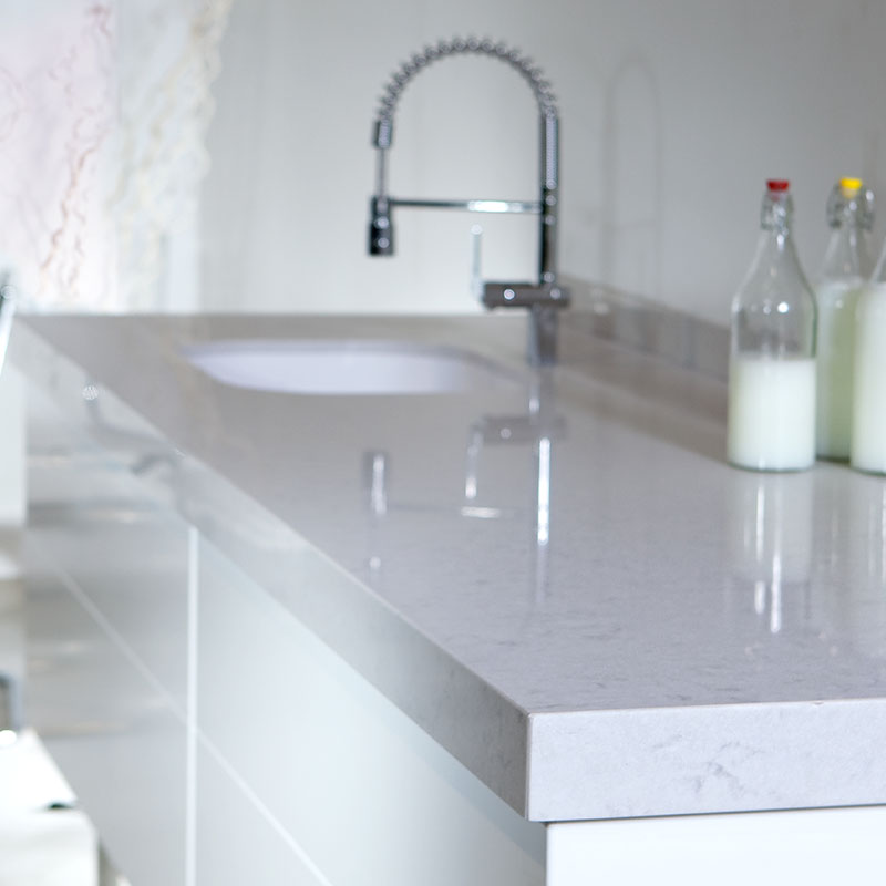 Quartz: Silestone Lagoon - Elite, Langley