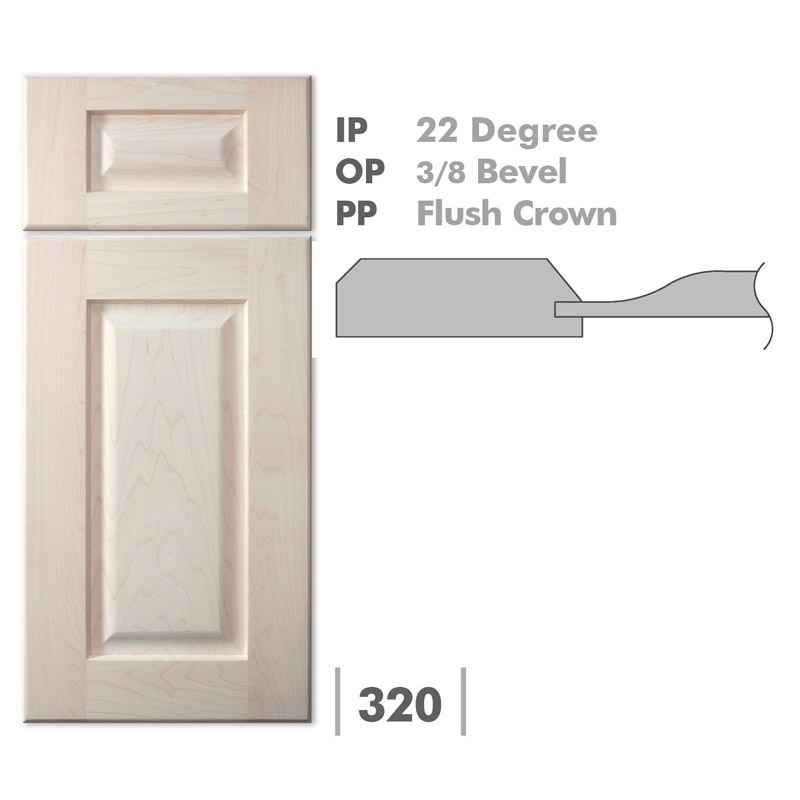 Custom Cabinet Door 320 - Elite, Langley