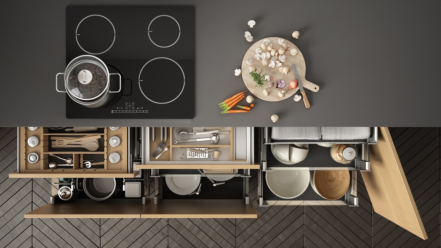 Drawers vs Rollout Trays | Elite Kitchens Blog