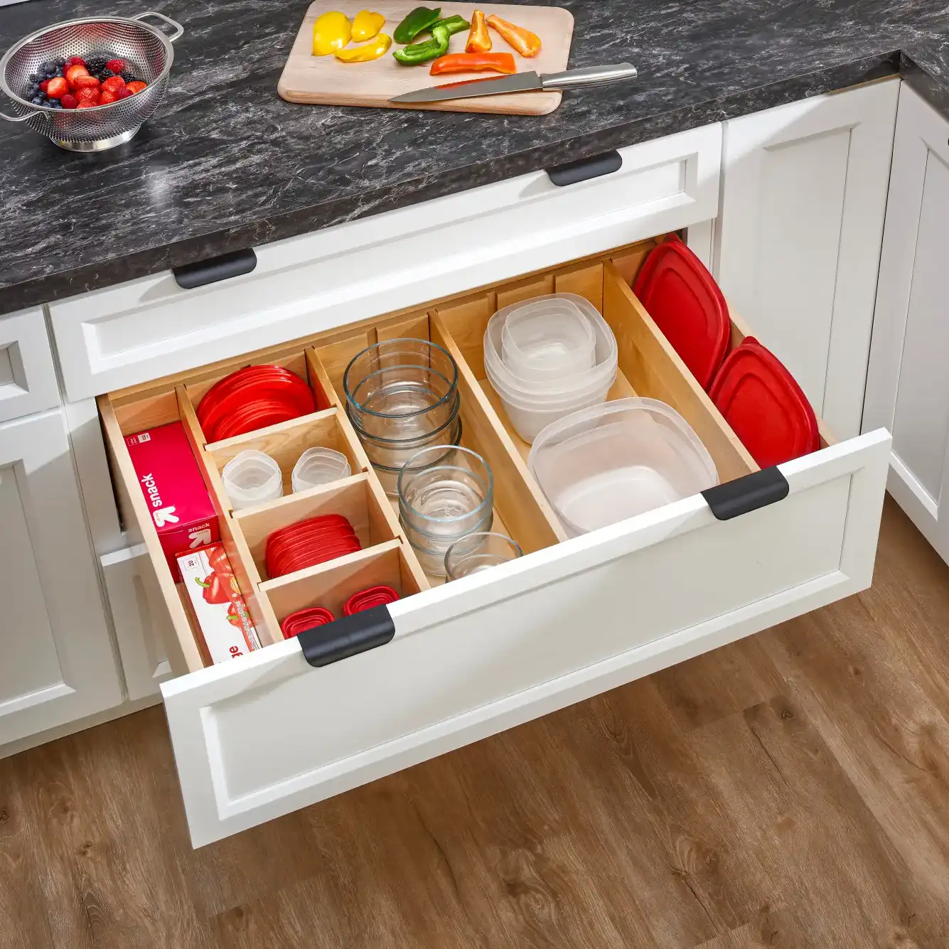 Adjustable Deep Drawer Dvider Insert 4WDIV Series - Elite, Langley