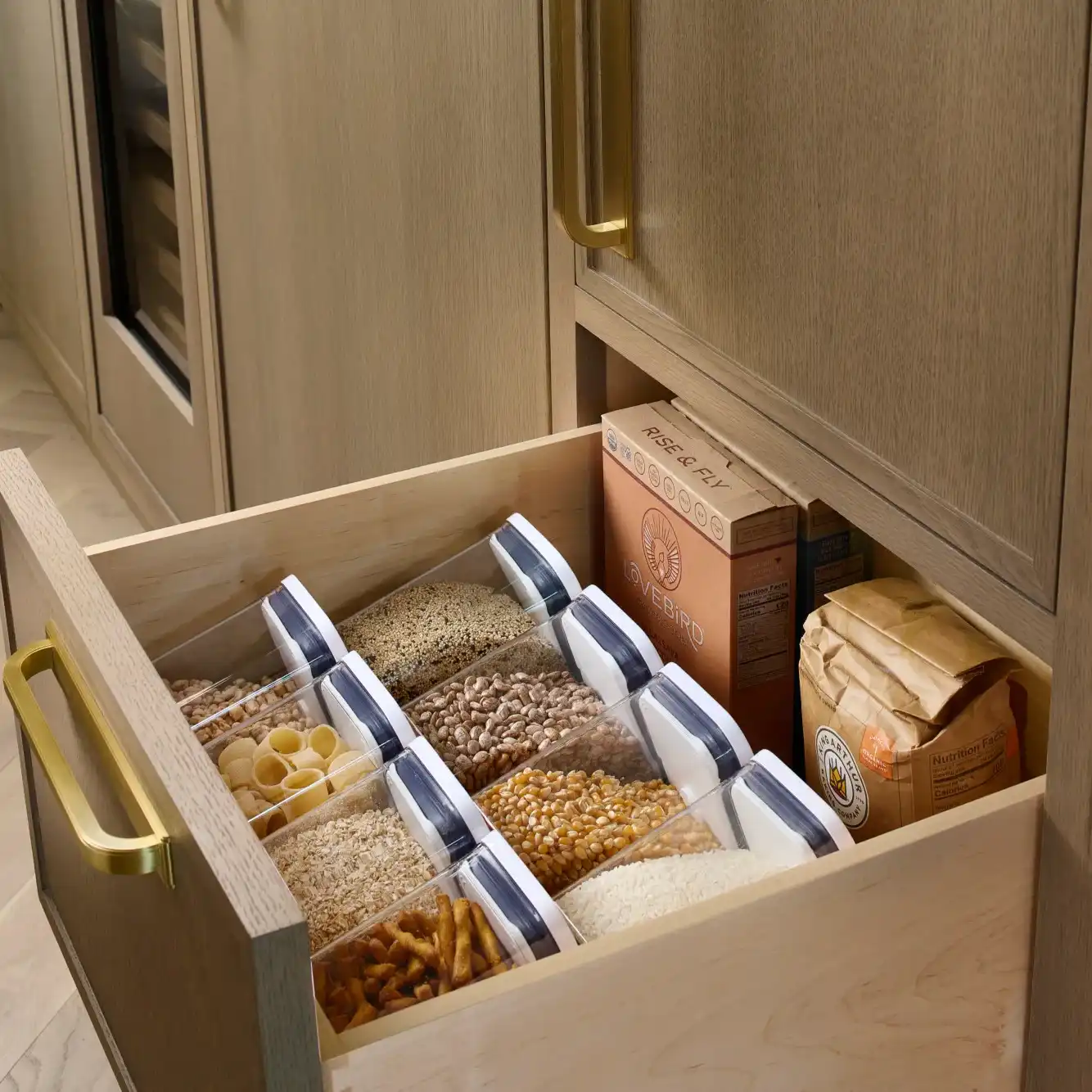 Deep Drawer Organizer Insert w OXO Containers - Elite, Langley